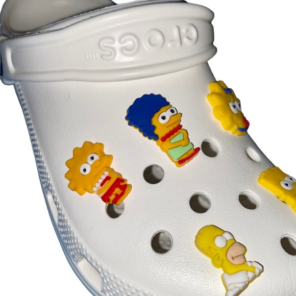 Jibbitz | Accessories | Crocs Jibbitz Shoe Charms The Simpsons | Poshmark